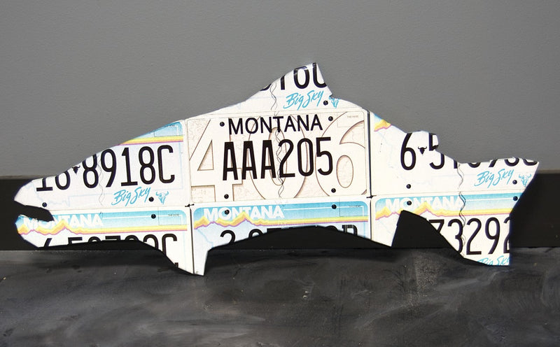 License Plate Fish – East Rosebud Fly & Tackle