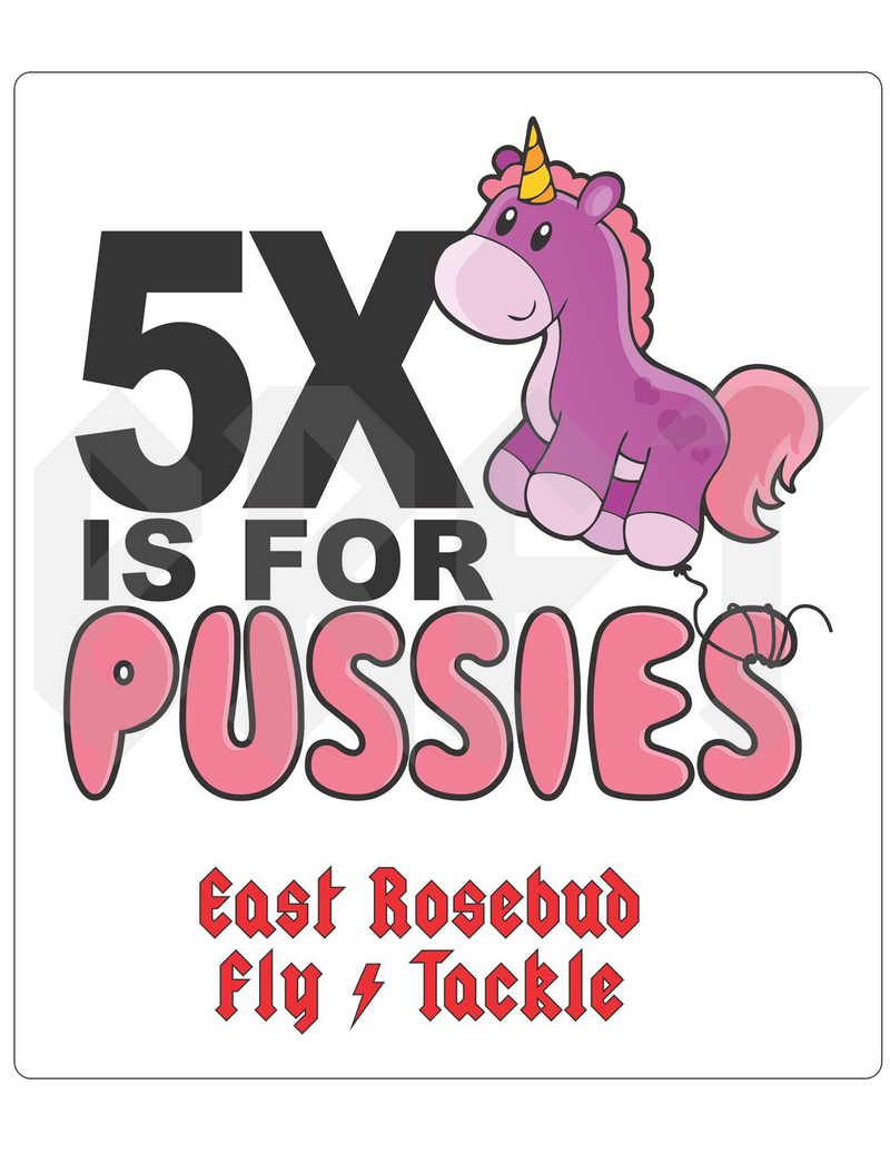 East Rosebud Fly and Tackle 5X Sticker – East Rosebud Fly & Tackle